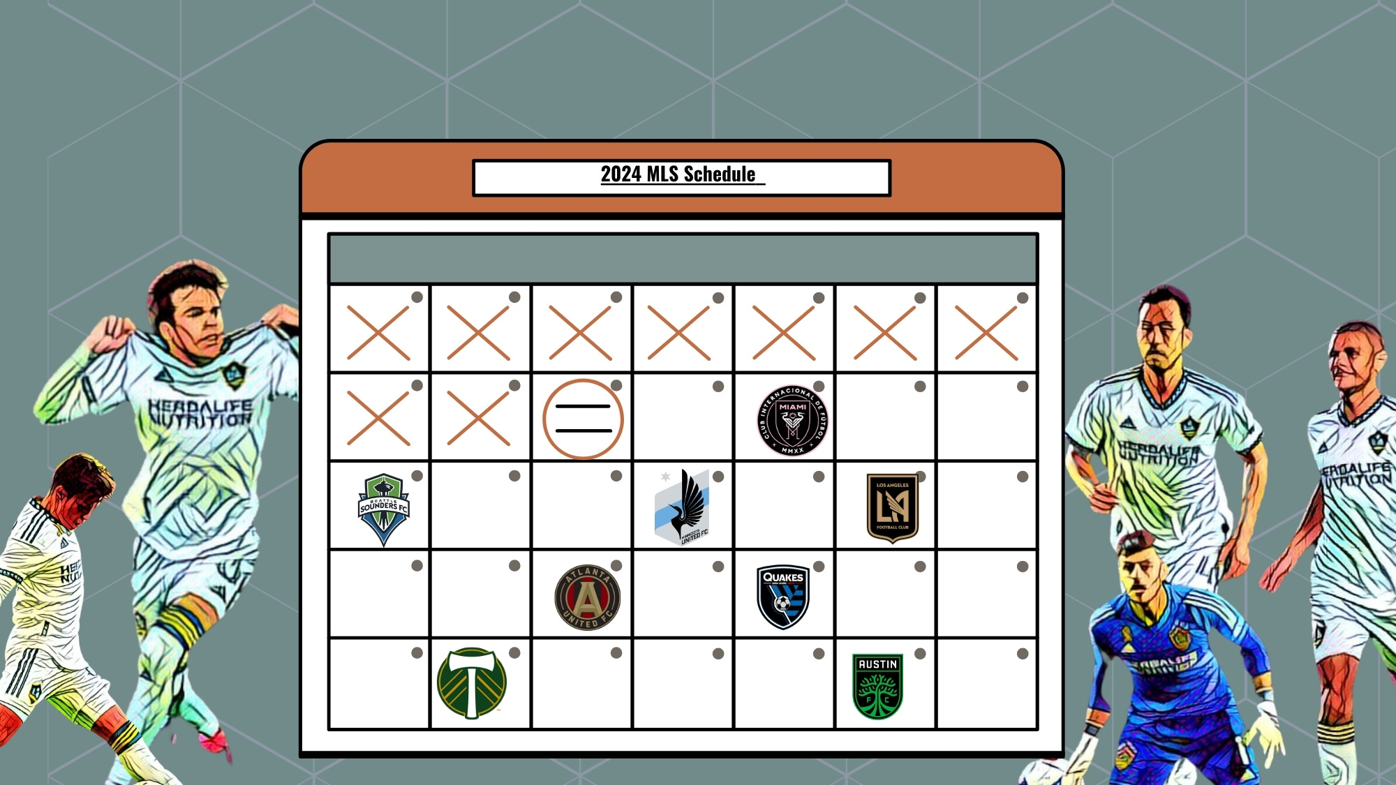 LA Galaxy's 2024 MLS regular season schedule announced