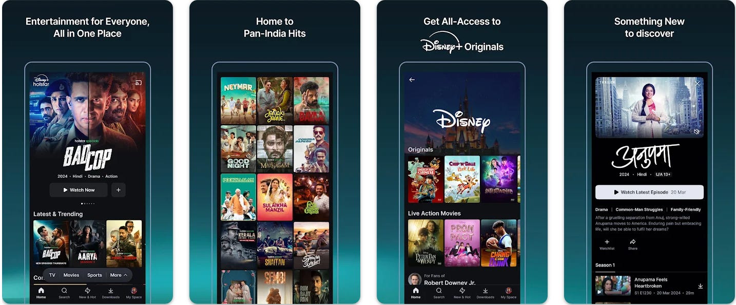 JioCinema and Disney+ Hotstar about to create a Monopoly?