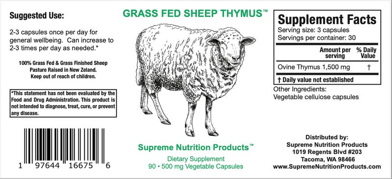 The Immune-Boosting Power of Sheep Thymus