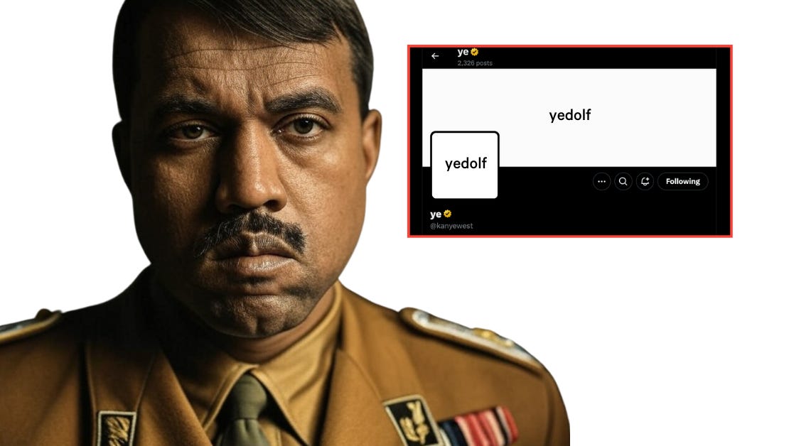 Yedolf Reboots X Account To Casually Suggest Killing 6 Million More Jews