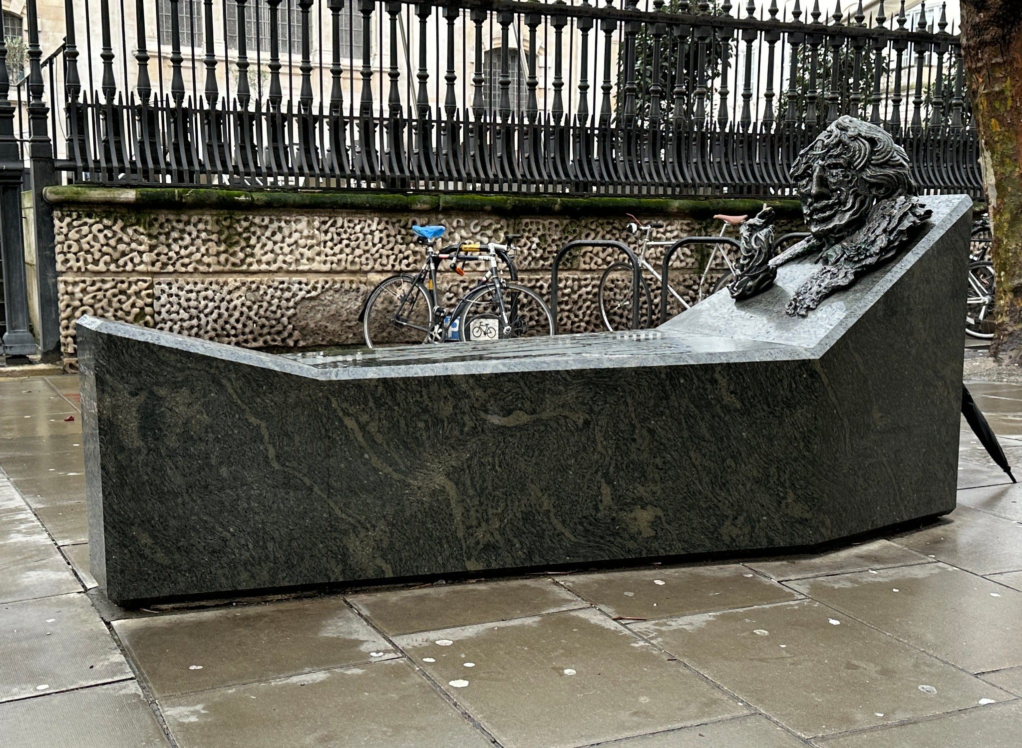 Five... historic London benches - by Lydia Manch
