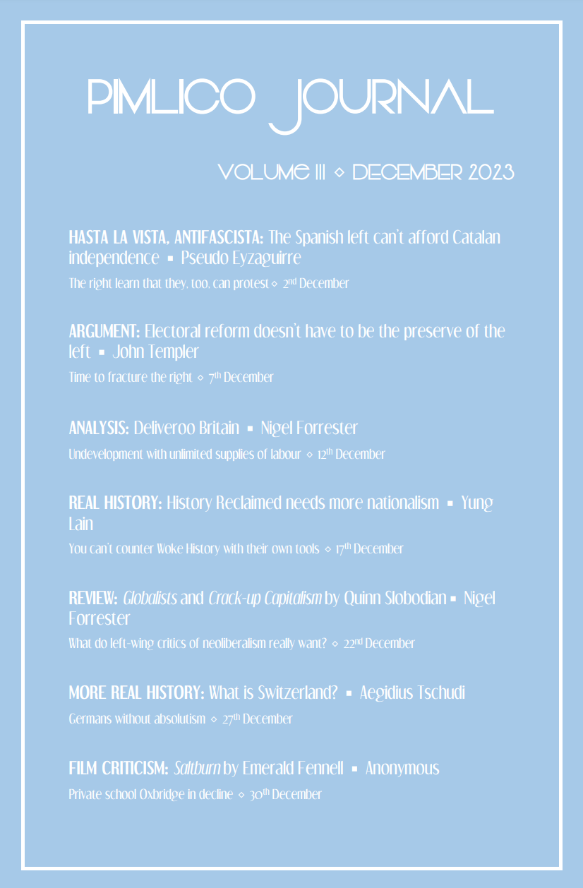 About - Pimlico Journal