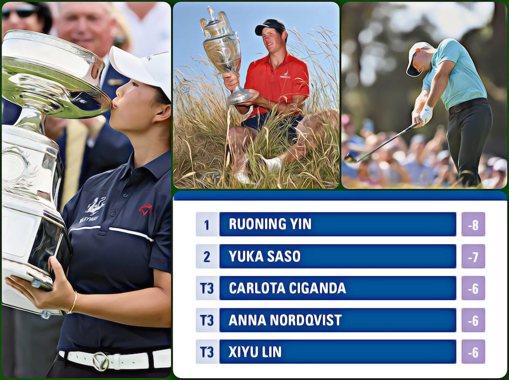 Weekend Wrap: Yin Clinches Women's PGA With 18th Hole Birdie