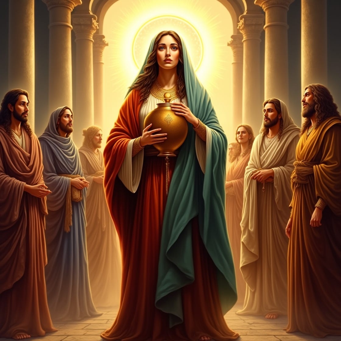 The Divine Union: Mary Magdalene as Yeshua's Bride and Bearer of Sacred ...