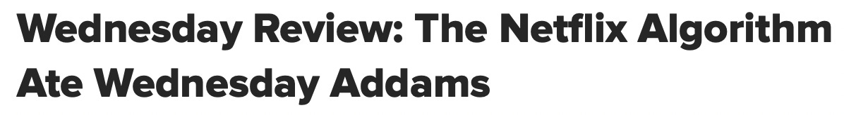 The Algorithm is Still a Lie