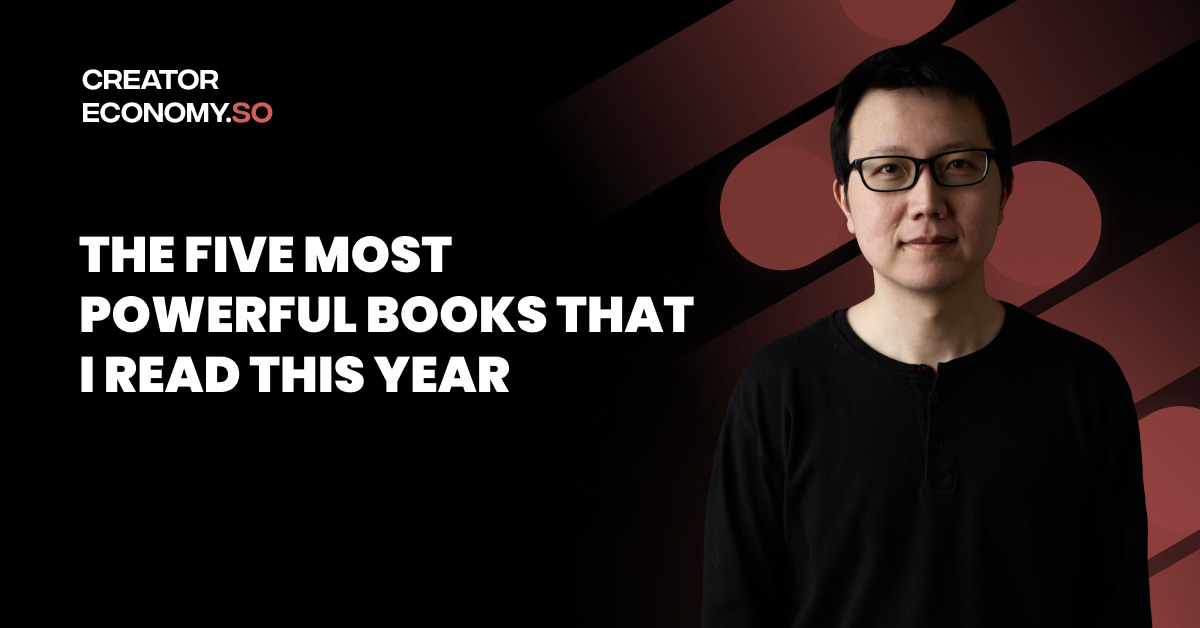 The Five Most Powerful Books That I Read This Year