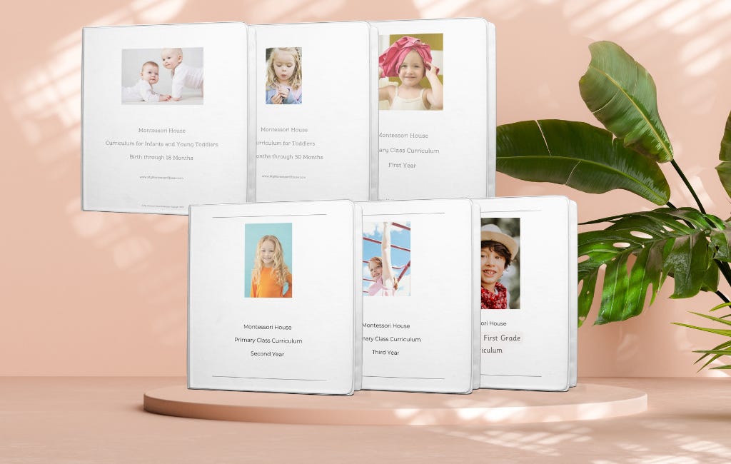 Montessori Curriculum Samples: Infant, Toddler, PreK, Kindergarten ...