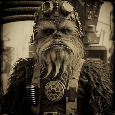 Vintage Steampunk Avatars - by Andy Wood - AI Art Daily