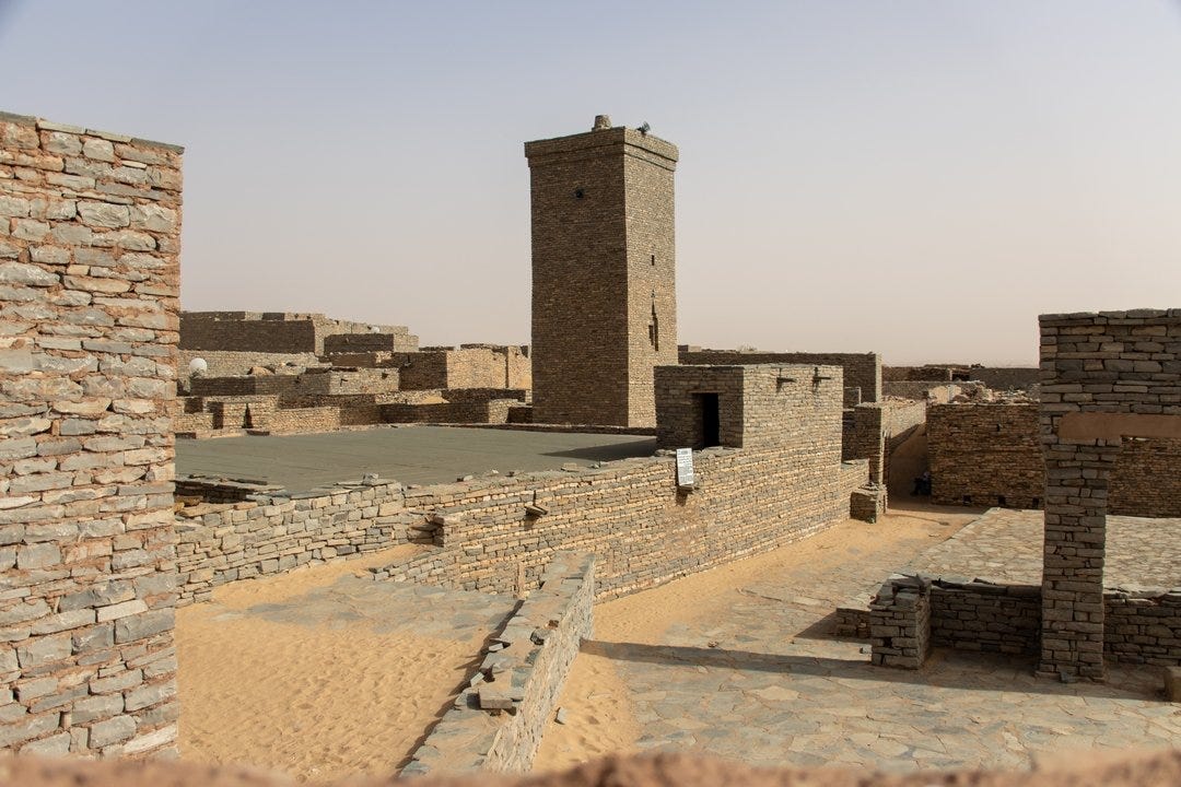 A history of the south-western Saharan towns of Tichitt, Walata, Wadan ...