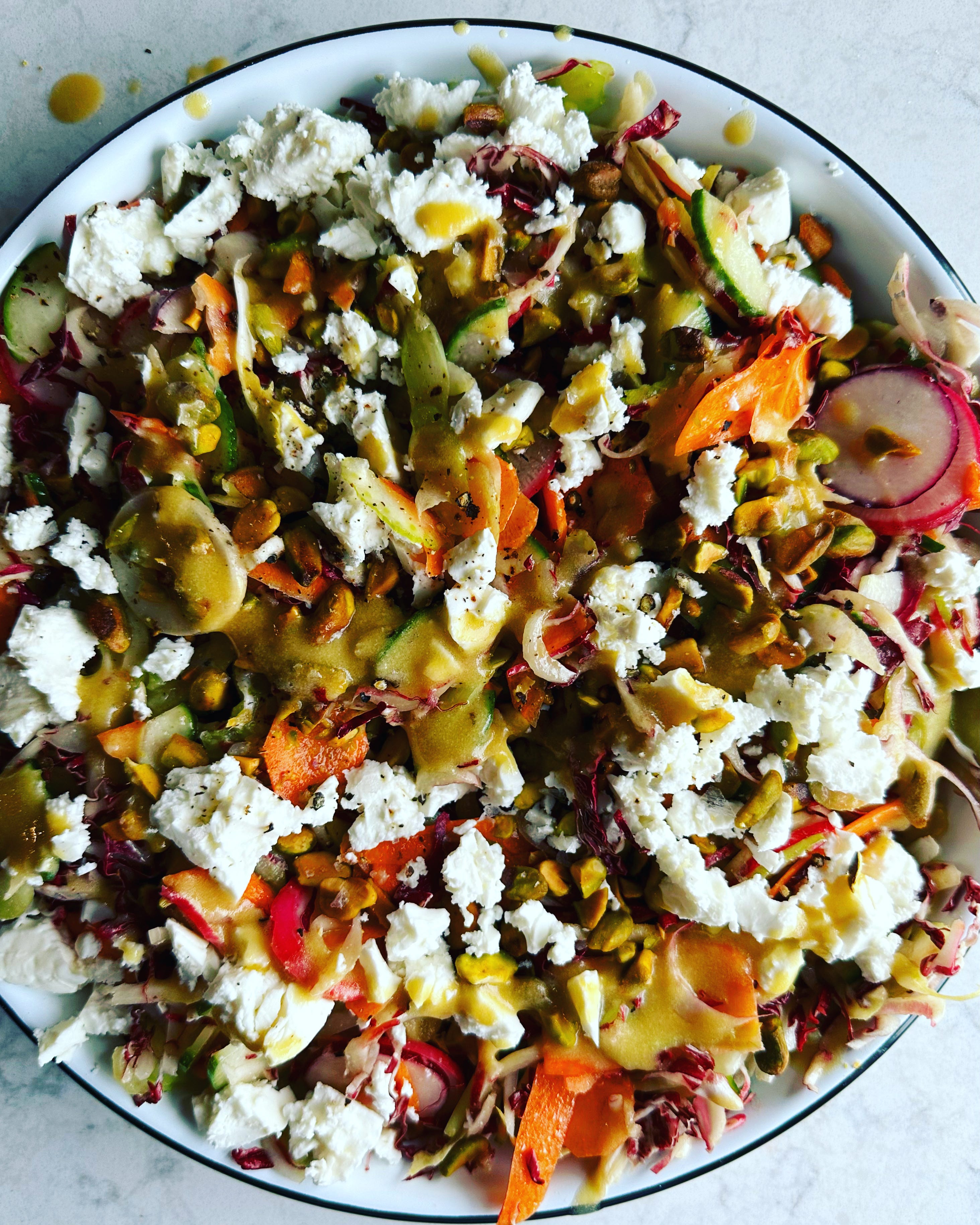 Crunchy Rainbow Dance Party Salad, Part Deux