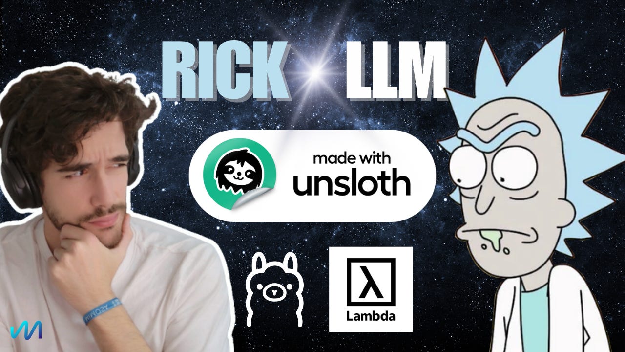 Making Llama 3.1 talk like Rick Sanchez