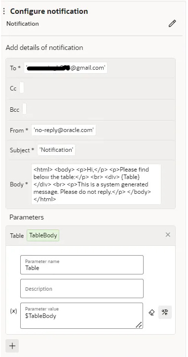 Creating Loop/Table in email body in OIC - by Sourav Singh