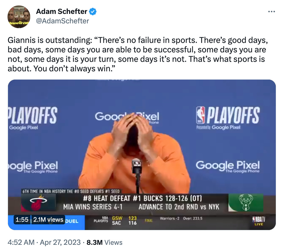 Don't Rob Us of "Failure" - by Ethan Strauss