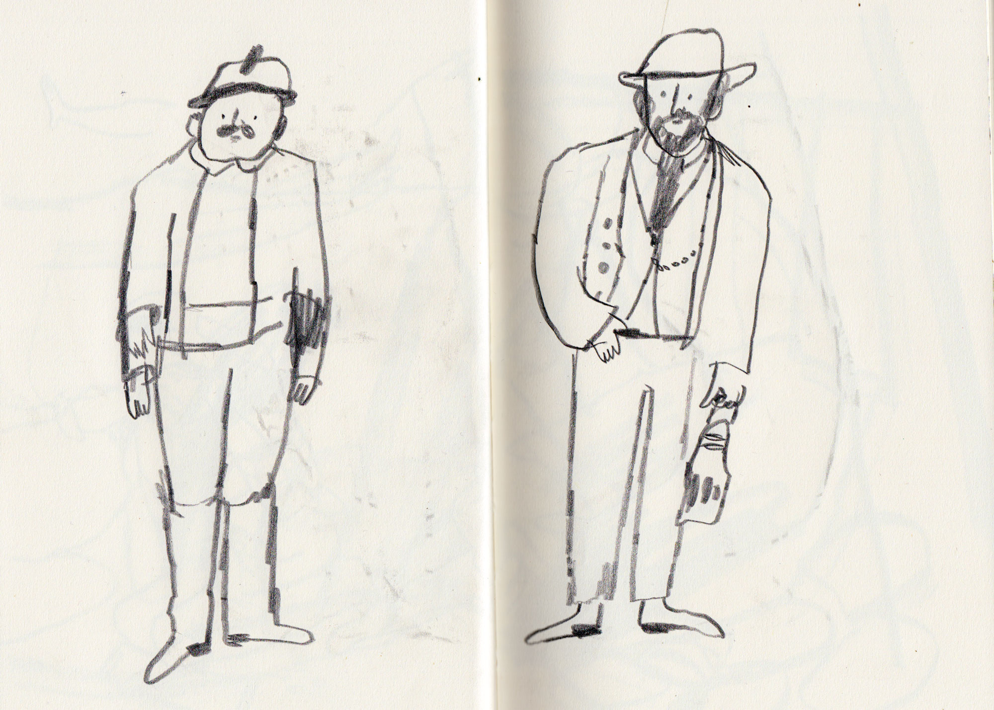 Welsh folklore illustration process. - by Julia Bethan