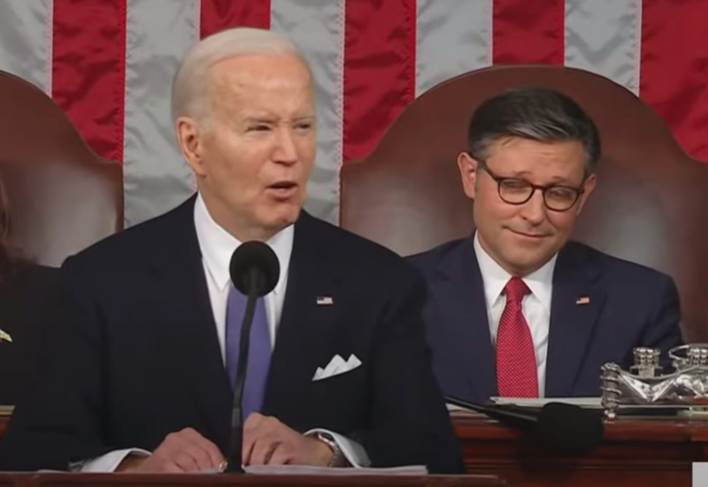 During SOTU, Did House Speaker Mike Johnson Need To Poop? Wonkette ...