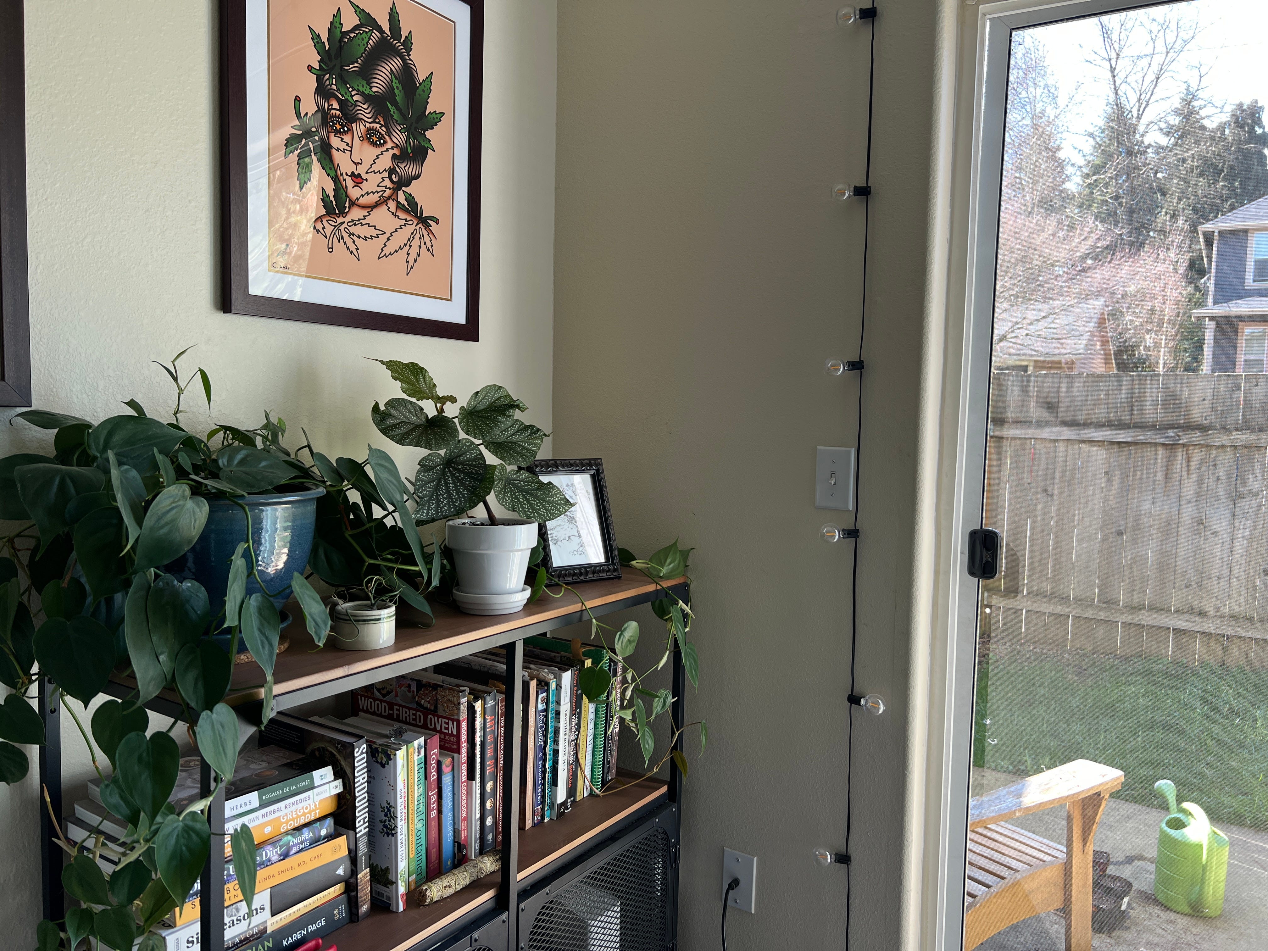 march : spring springing, herb blurbs, and getting high on your own supply