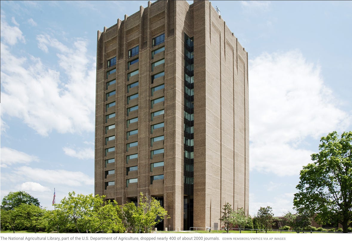 National Ag Library Degraded - by Sandy W. Lawrence