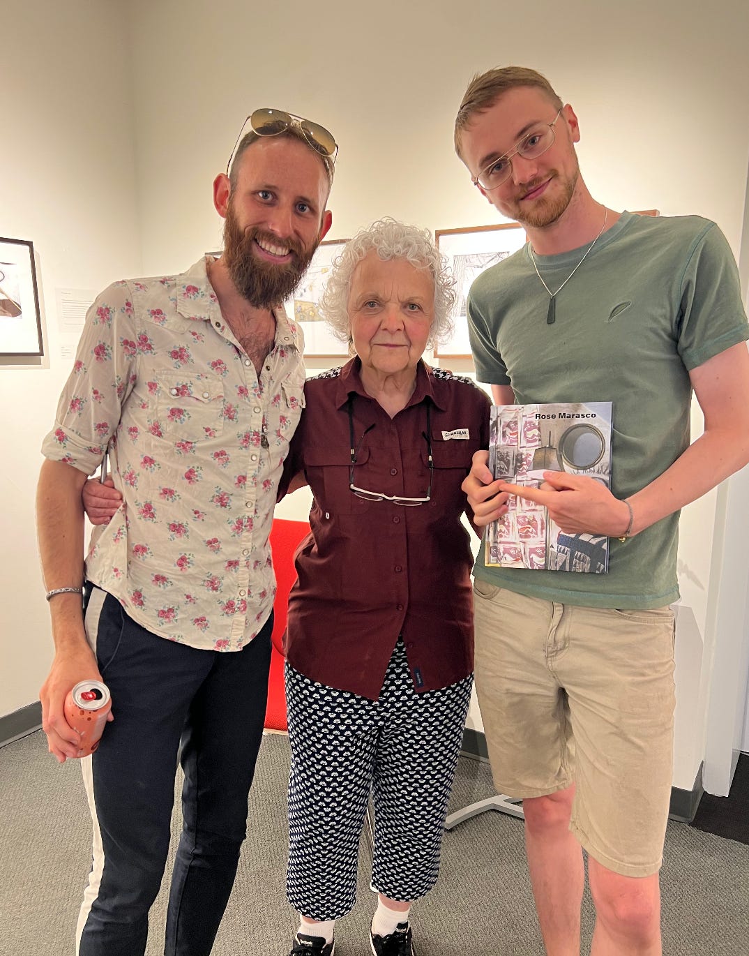 This week's artist feature and our visit to "Rose Marasco: Camera ...