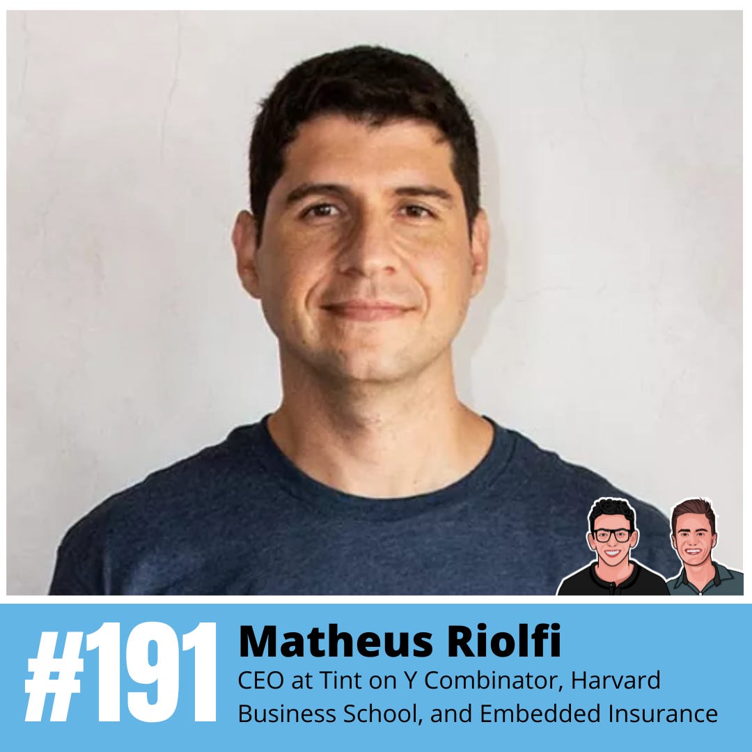 Matheus Riolfi: CEO at Tint - by Louis Shulman