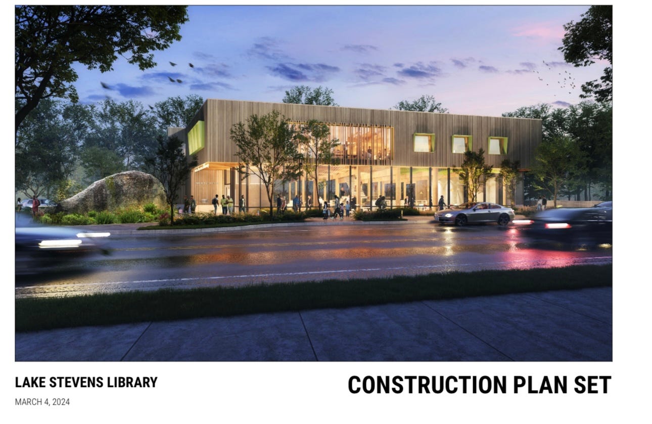 New Lake Stevens Library Update: Construction Now Underway, Ground ...