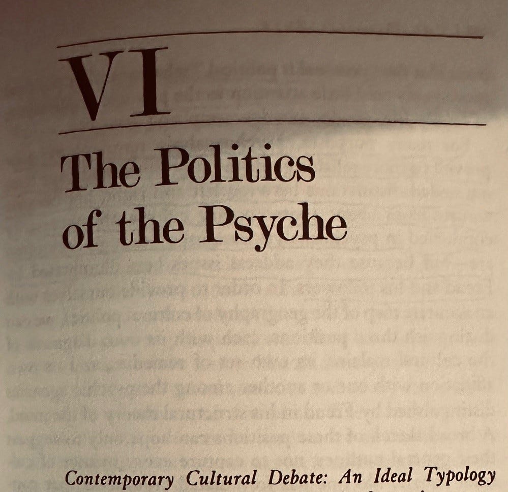 "The Politics of the Psyche" - by J.D. Haltigan