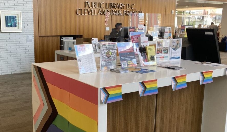 DC Library Purposefully Trolls Kirk Cameron with LGBTQ Books, Flags