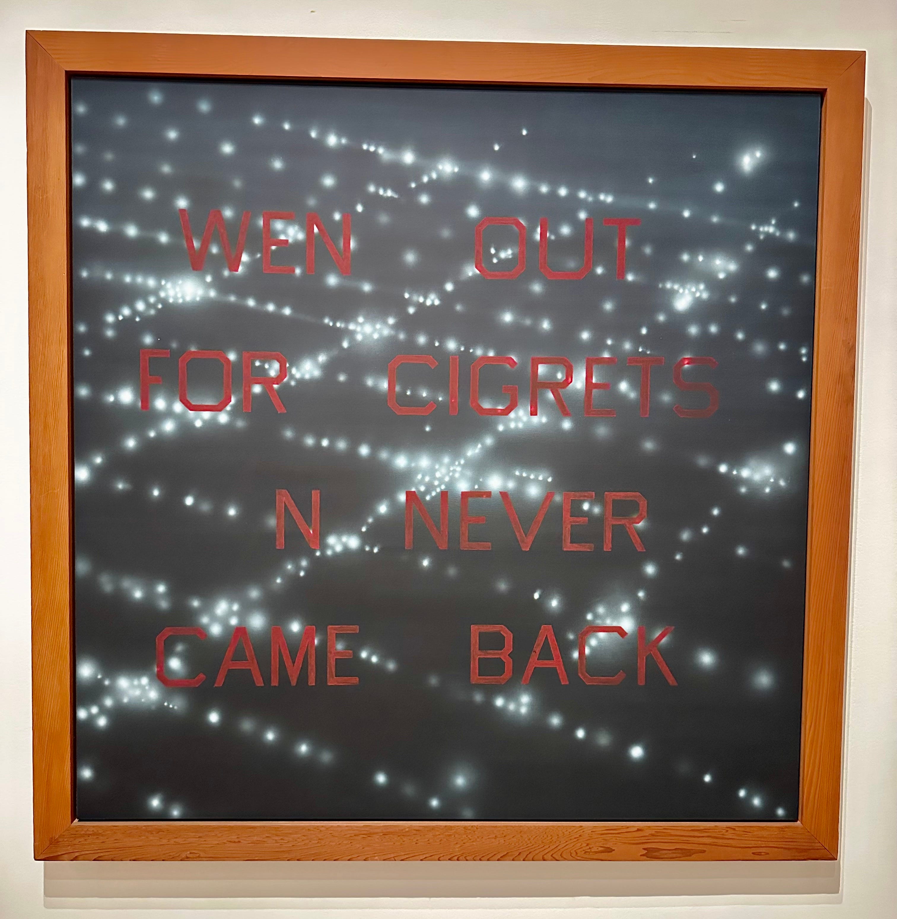 33 words that pop out of the art - by Benjamin Errett