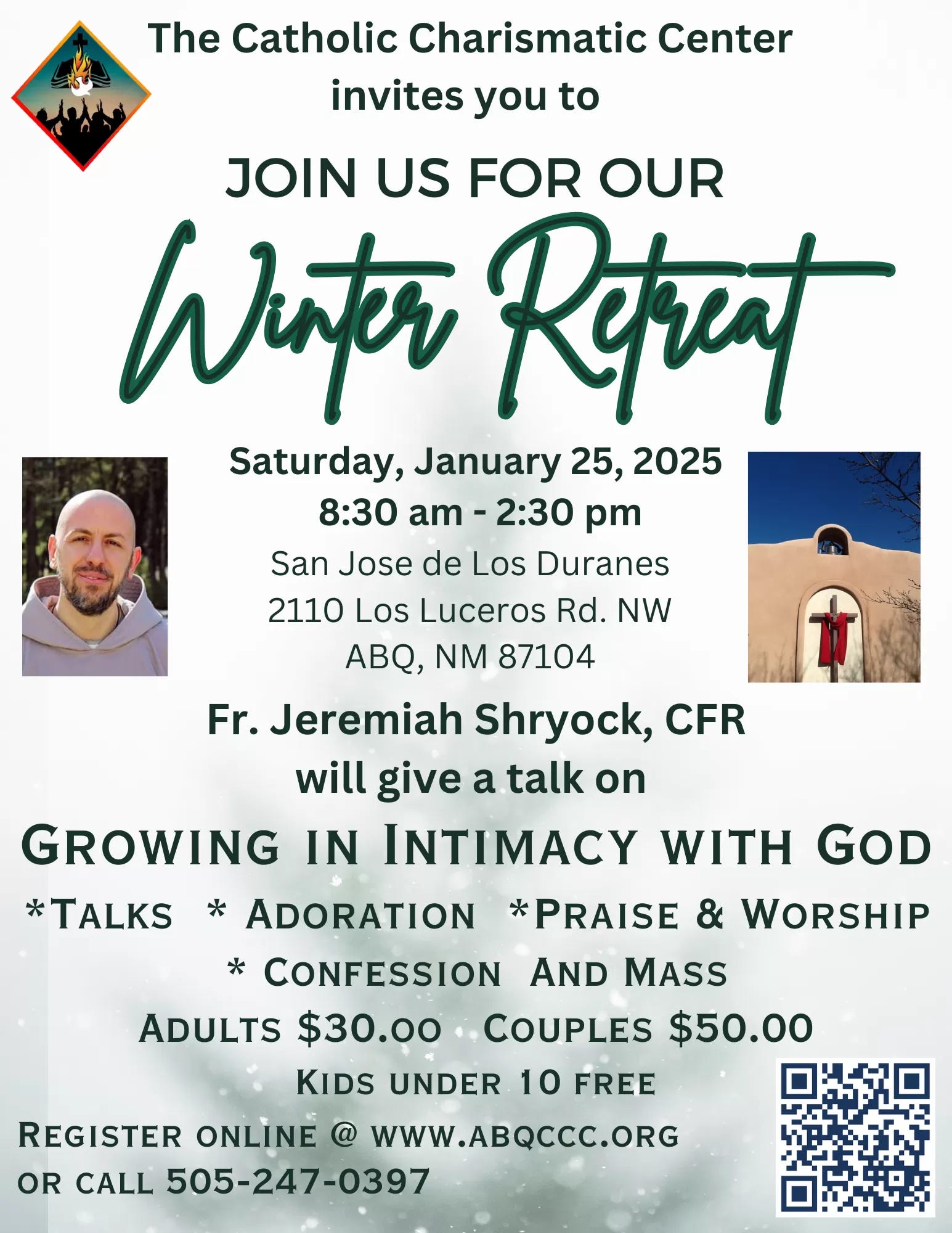 St. Francis Weekly: Events for Catholics in New Mexico | Jon Lanctot | Substack