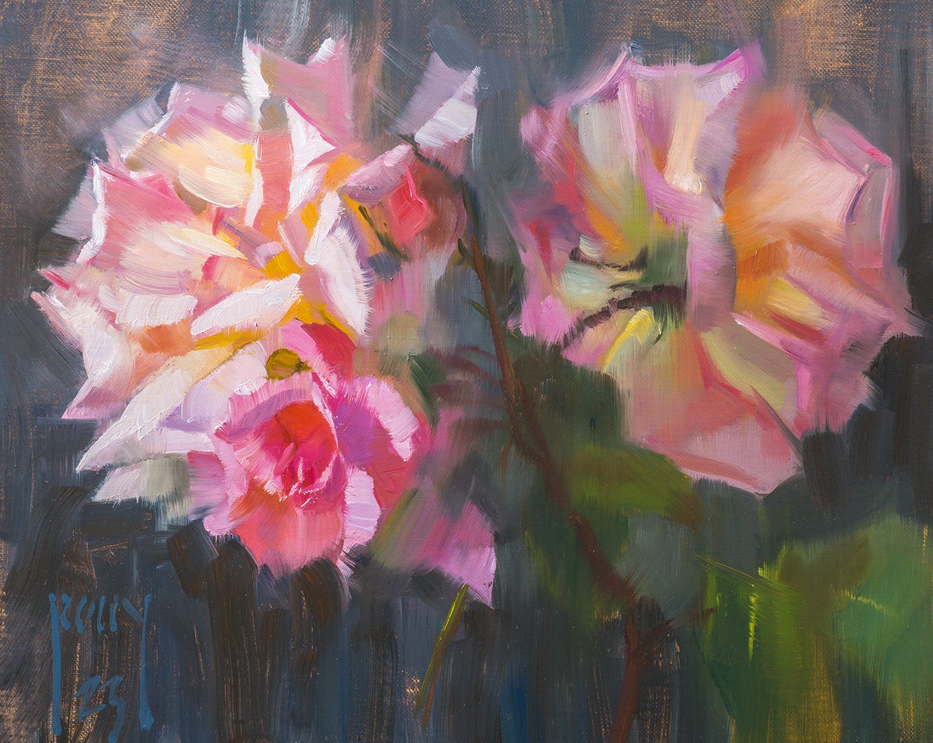 Free online demonstration for subscribers - Alex Kelly Art