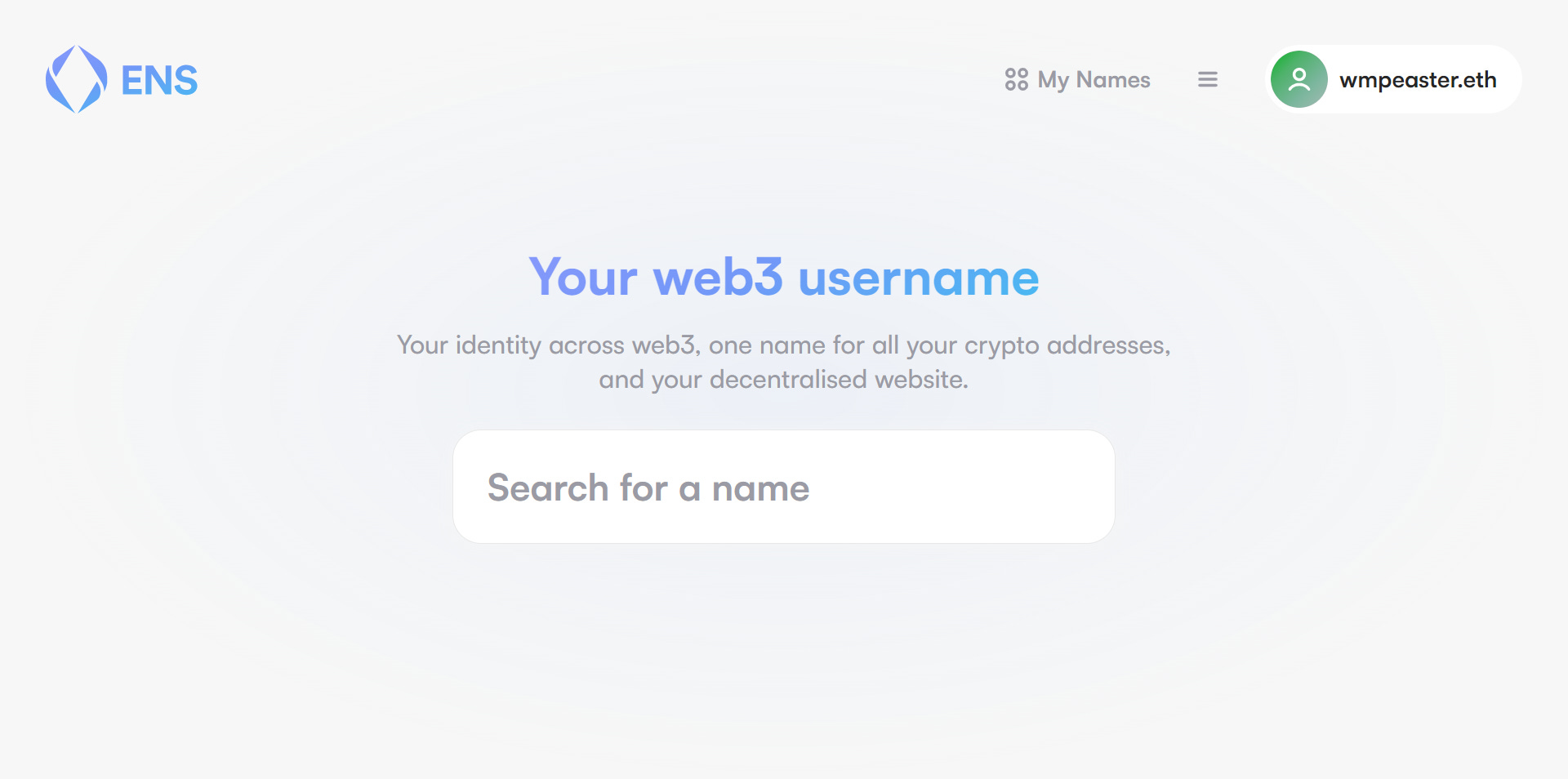 The New ENS Manager App - by William M. Peaster
