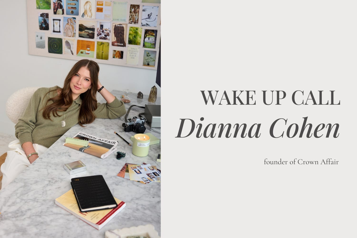 Wake Up Call with Dianna Cohen