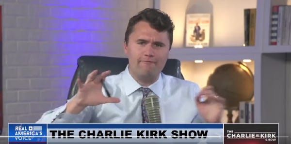 Charlie Kirk Pretty Sure Balloons Just Biden Ufo False Flags To Scare