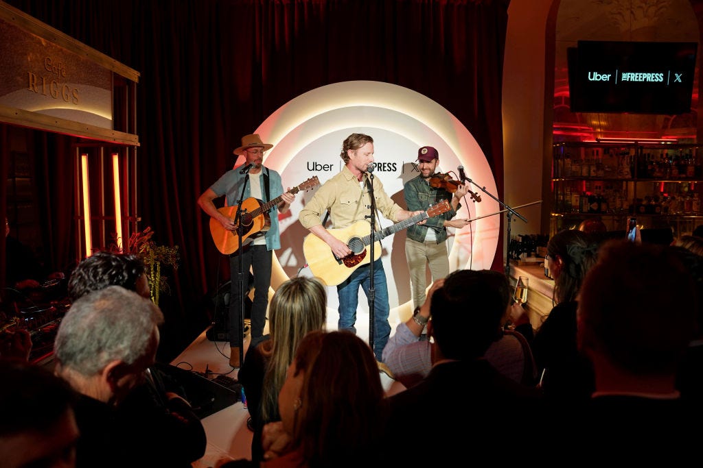 Inside the Free Press Inauguration Party - by Sean Fischer