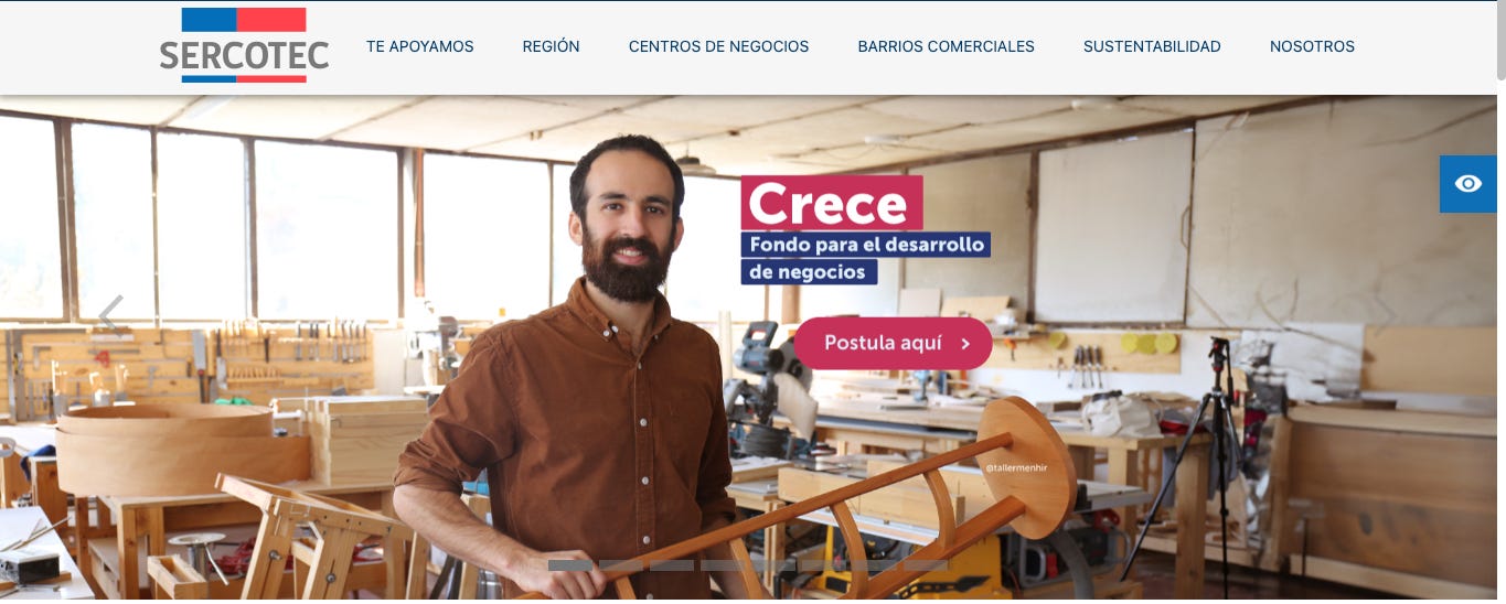 Formulario de Postulación SERCOTEC CRECE 2024