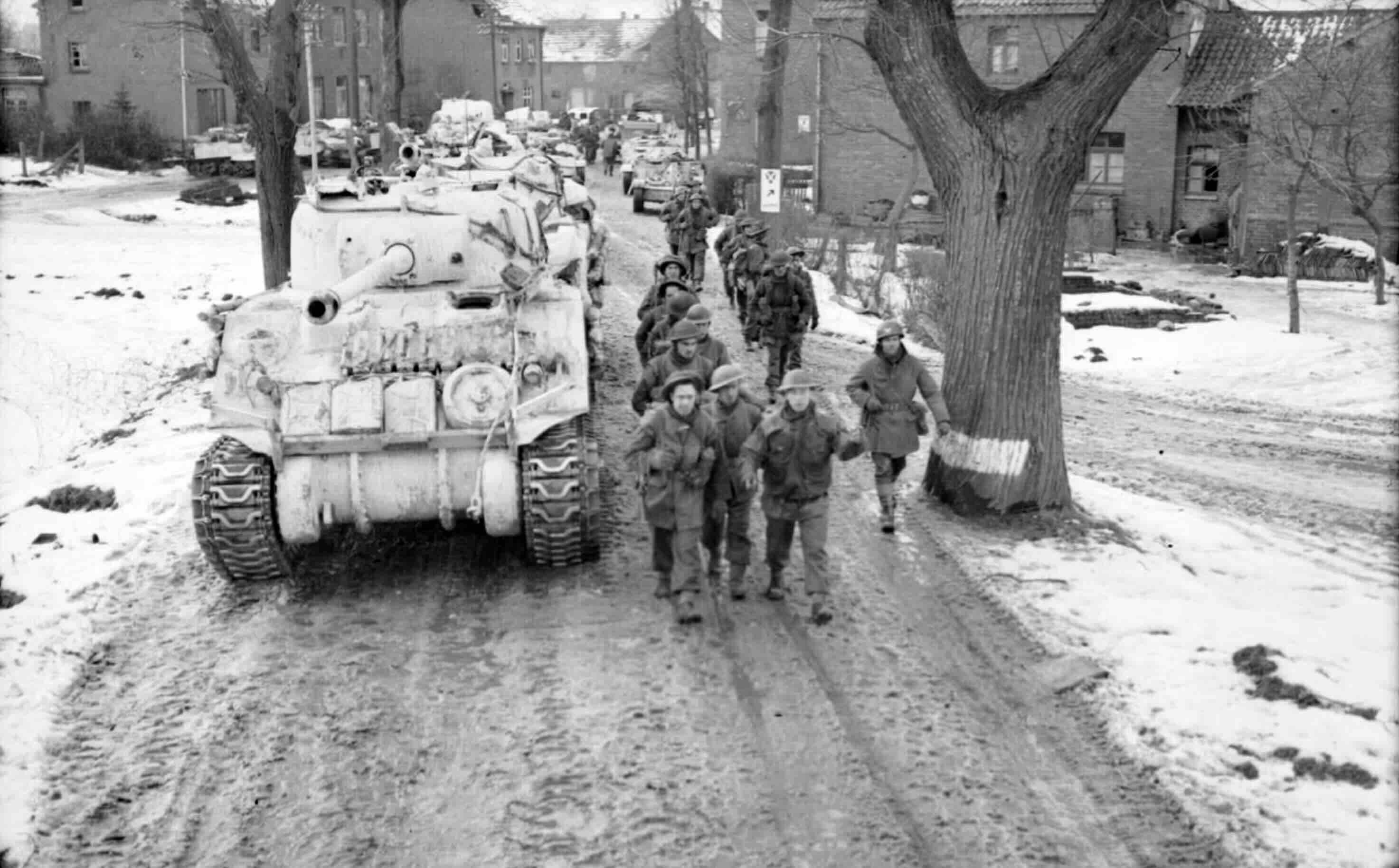 Young soldier's valiant attack - by Martin Cherrett