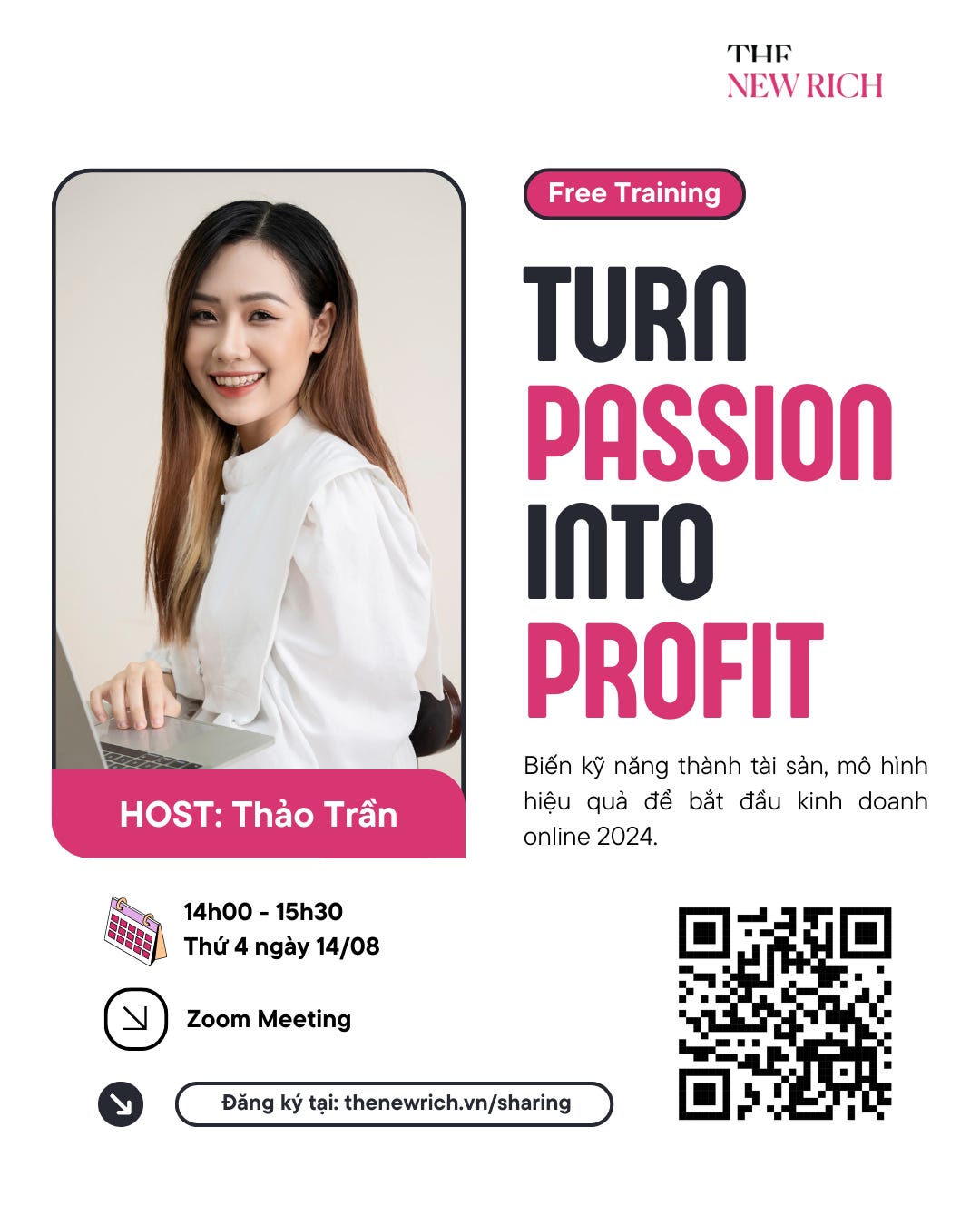 Free Training: Turn Passion Into Profit 2024 - by Daily Cao