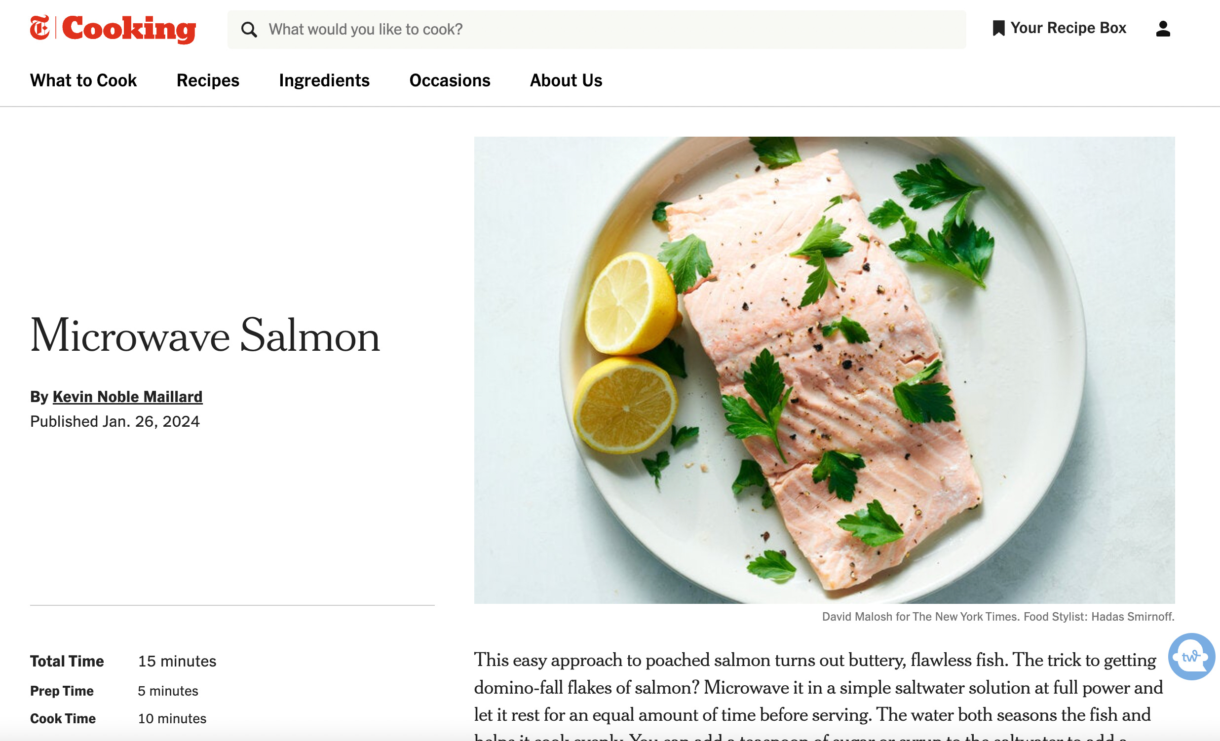 How To Cook Salmon Fish In Microwave