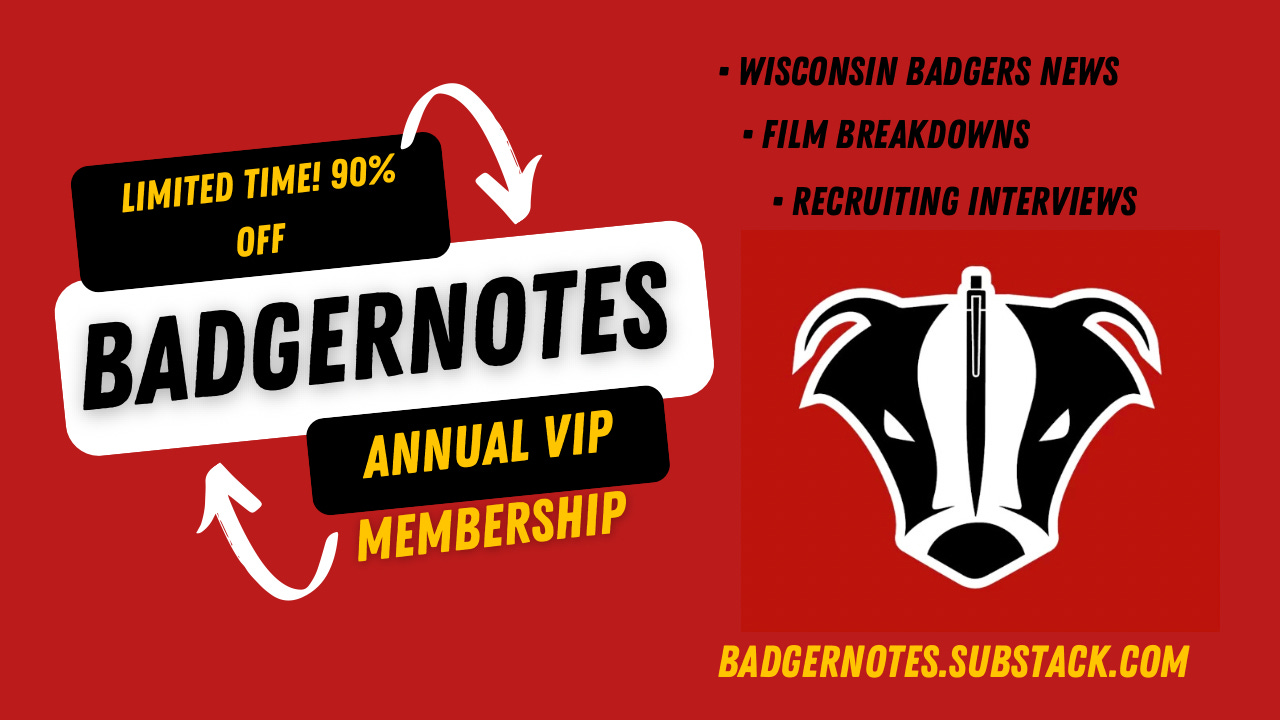 BadgerNotes Newsletter Update - by Dillon Graff