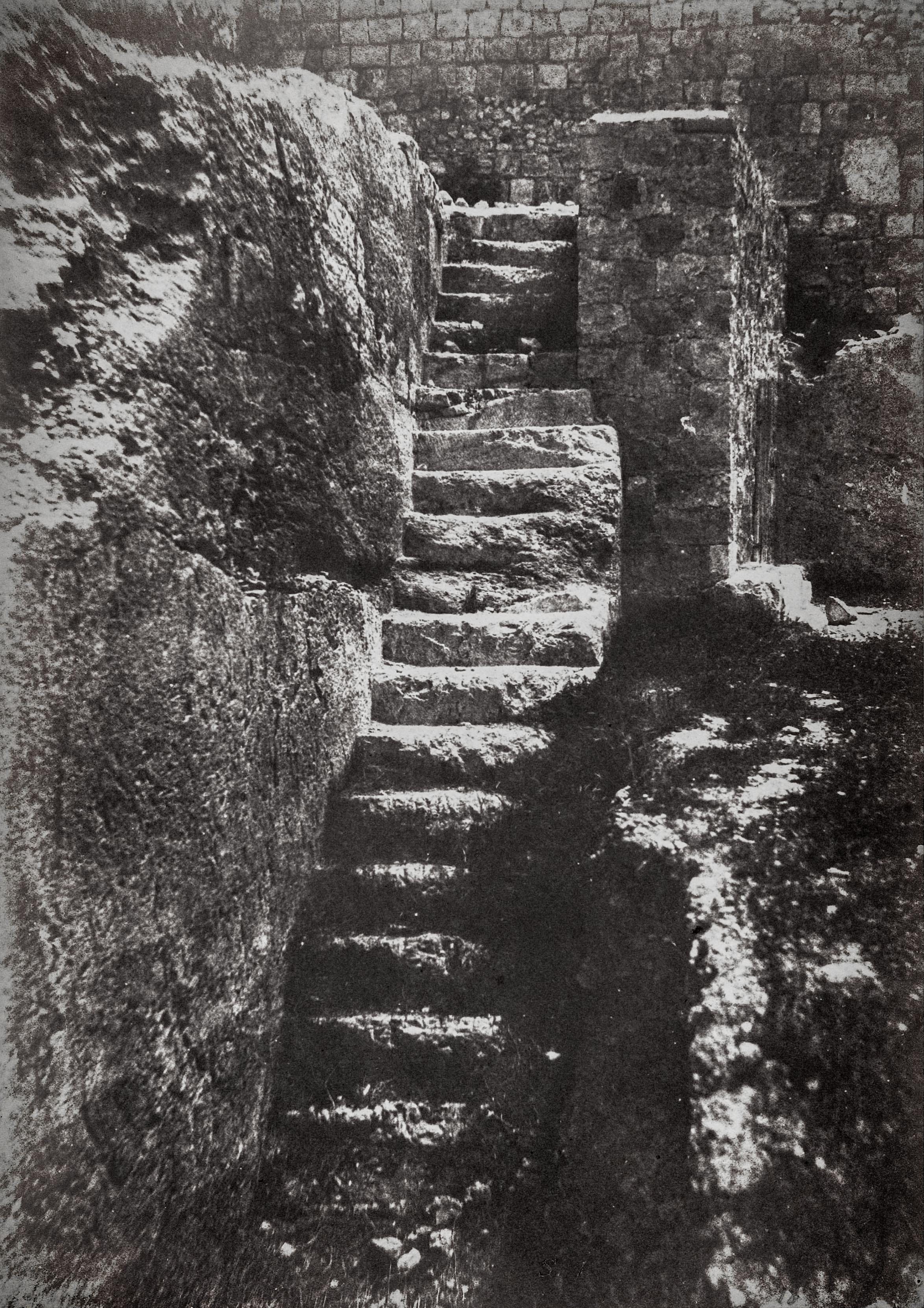The Staircase that Launched an Excavation for Jerusalem's Ancient Walls