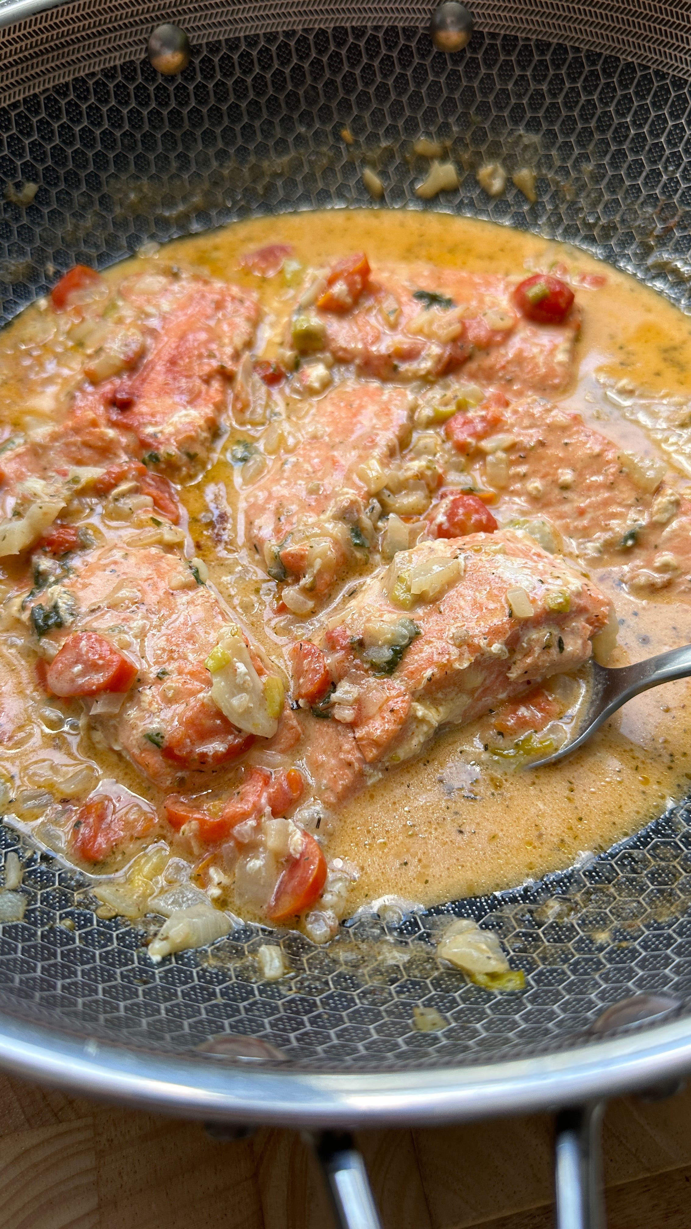 PESCADO A LA TOSCANA - by Lilibeth Ramirez