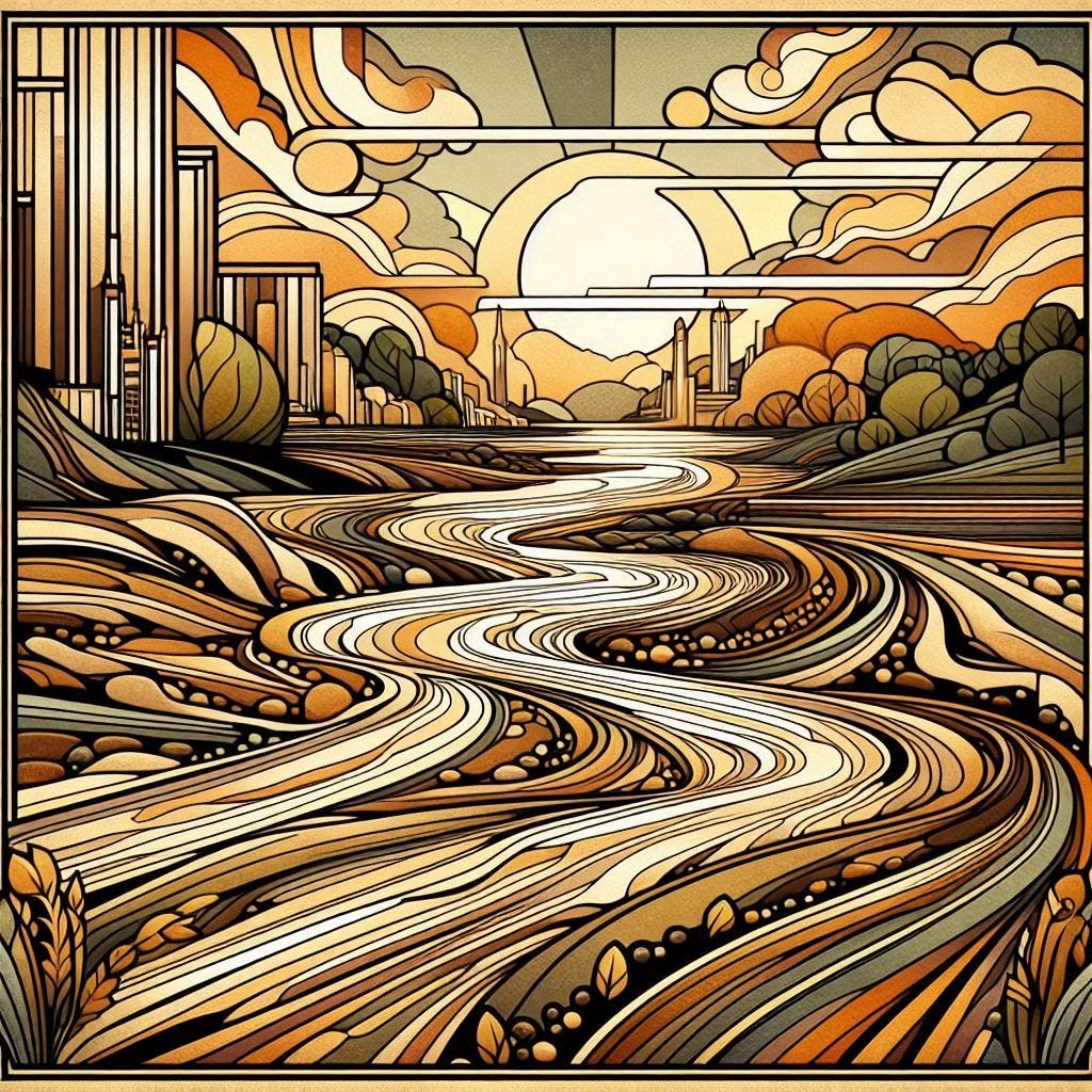 the muddy middle - by lyw - Poesy