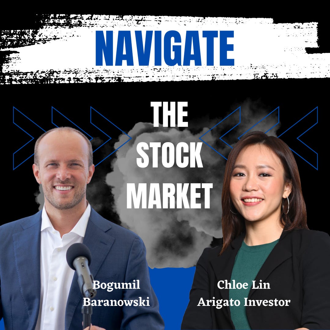 How To Navigate The Stock Market: Insights From Bogumil Baranowski & Chloe Lin, Arigato Investor ...