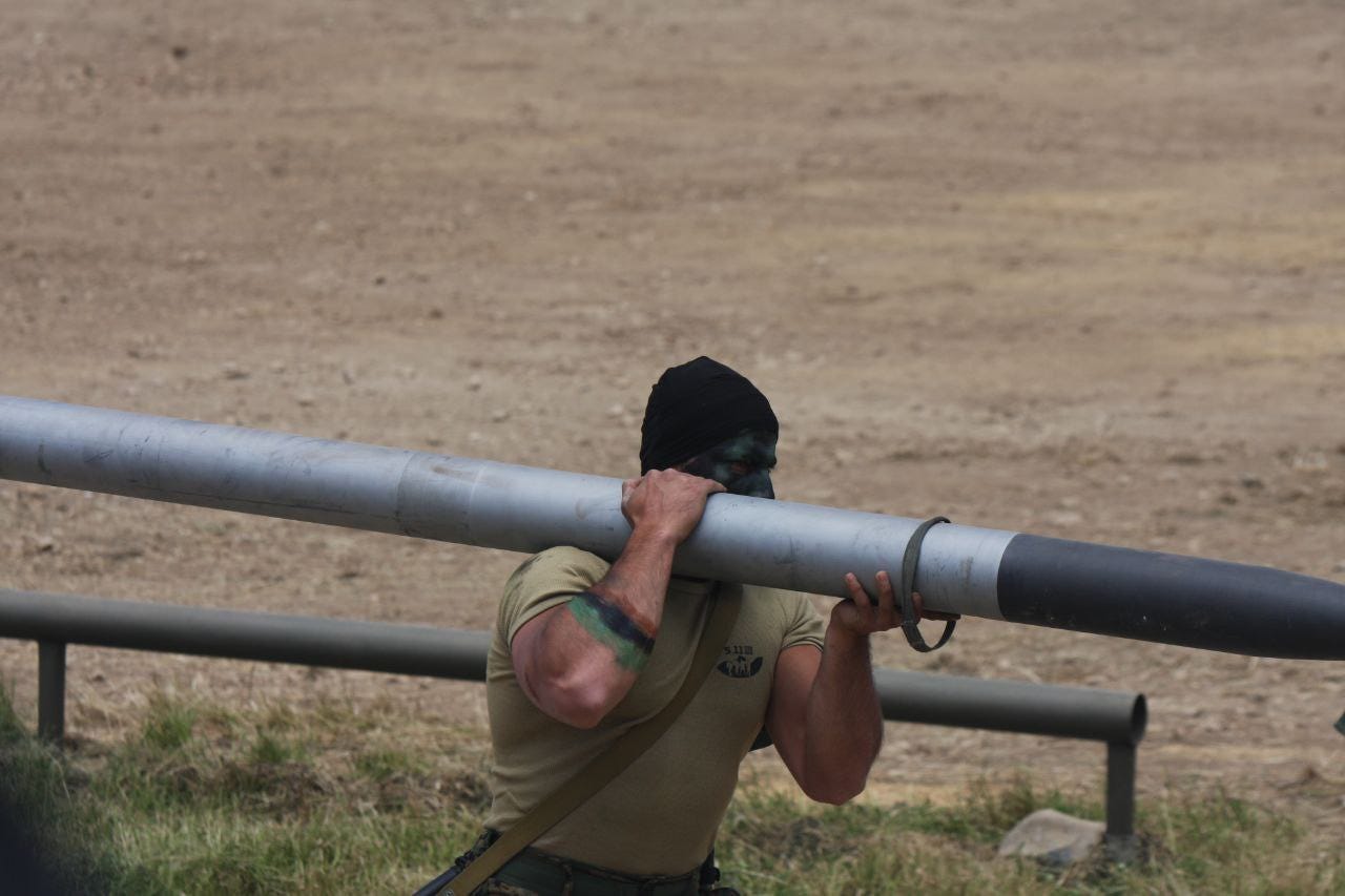 Weapons Used by Hezbollah During Military Exercise in Lebanon