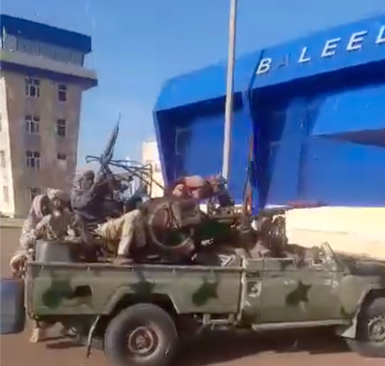 Rapid Support attack Balila oilfield airport