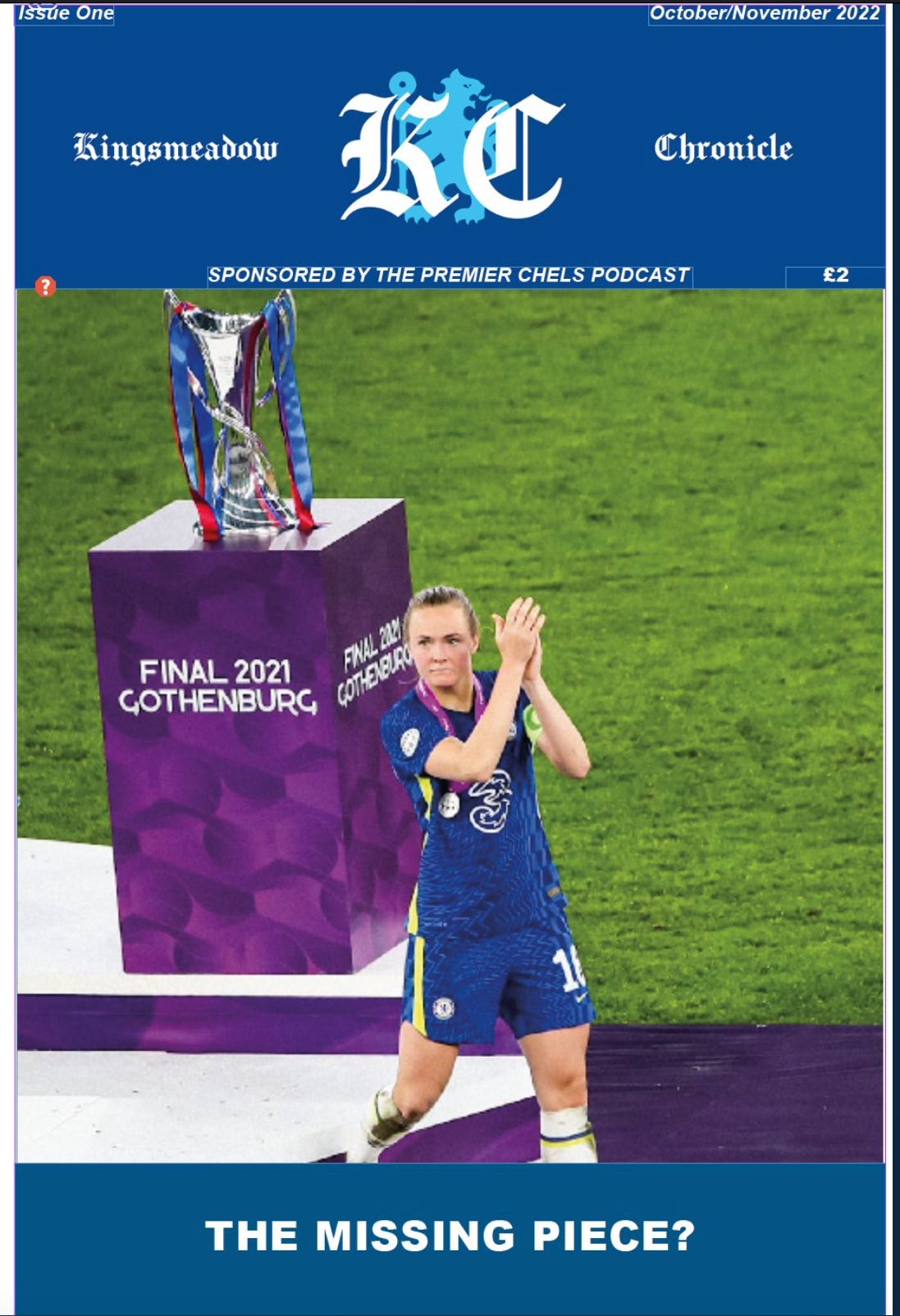 Welcome - Kingsmeadow Chronicle's Substack