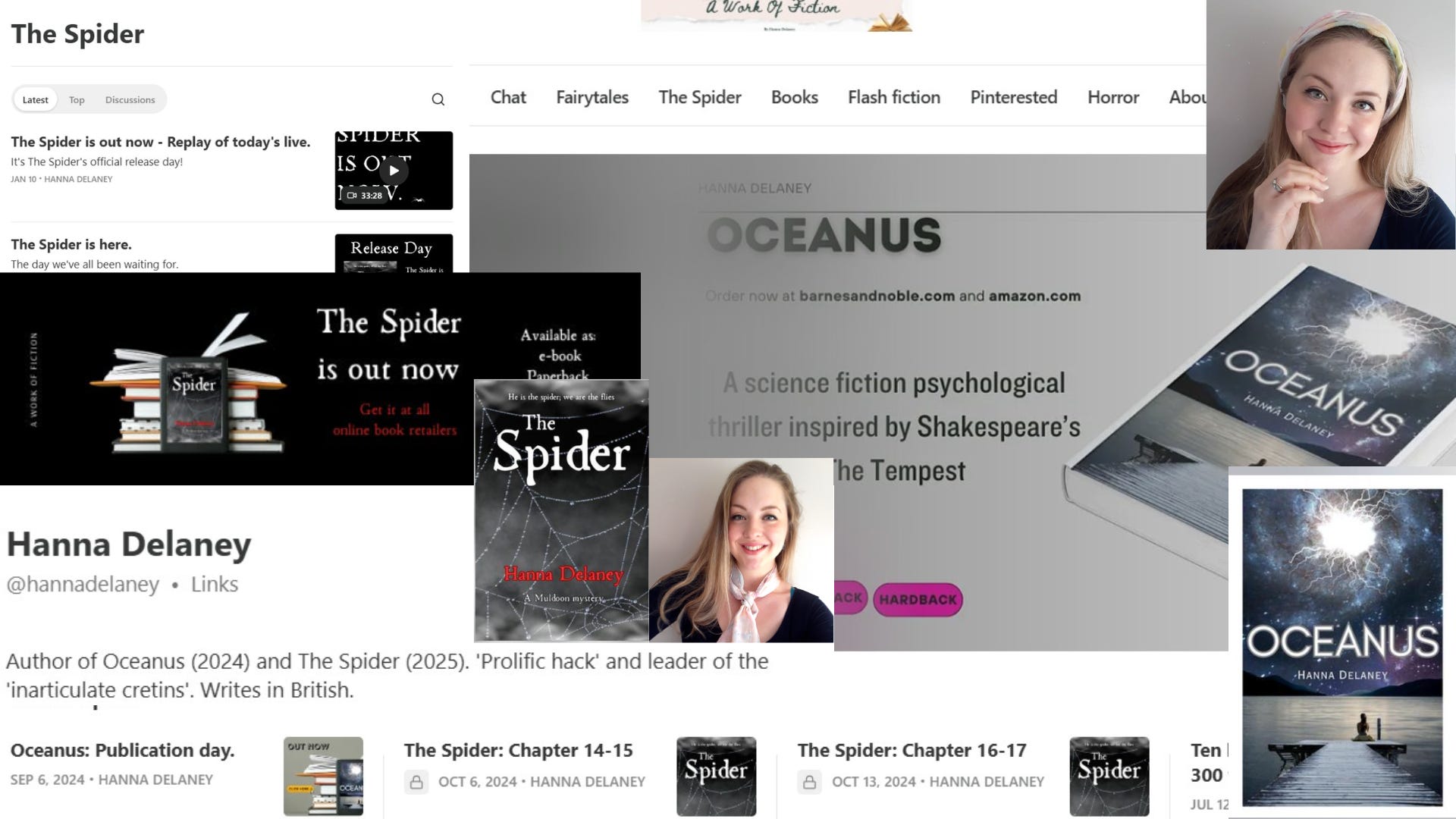 Serialising fiction, a podcast with Hanna Delaney, 'prolific hack' and leader of the ...