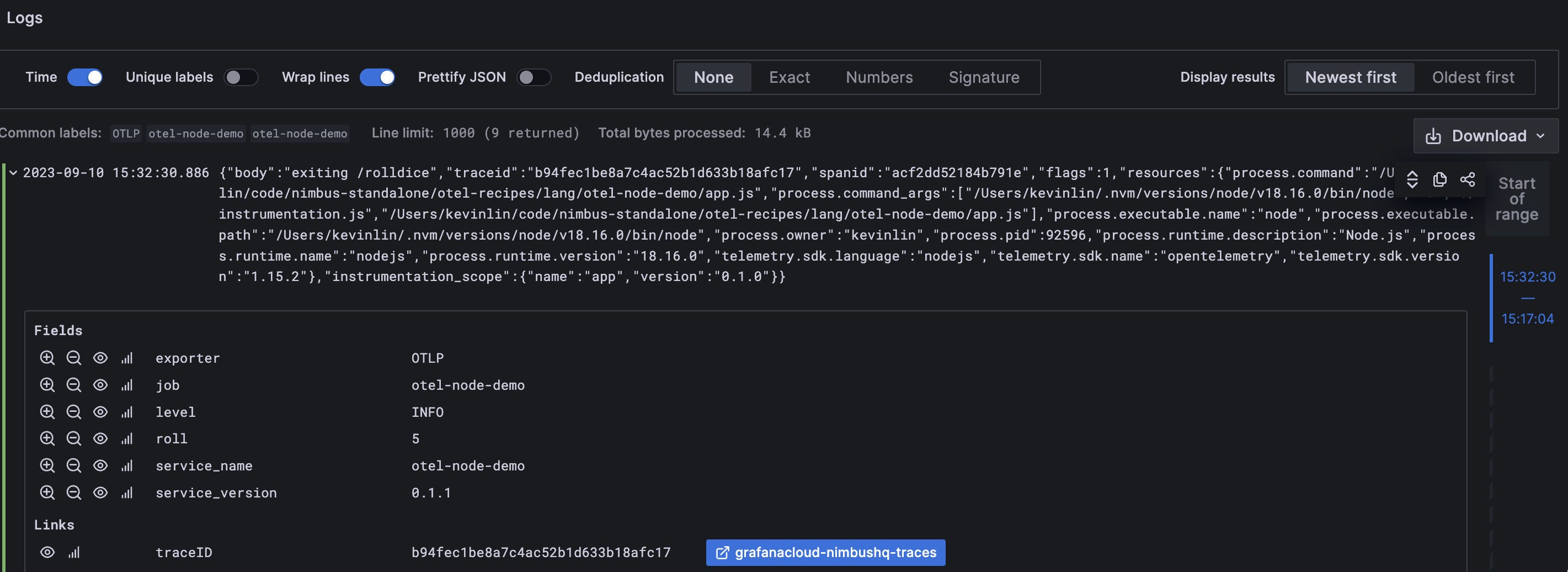 Logging with OpenTelemetry and Loki - by Kevin Lin