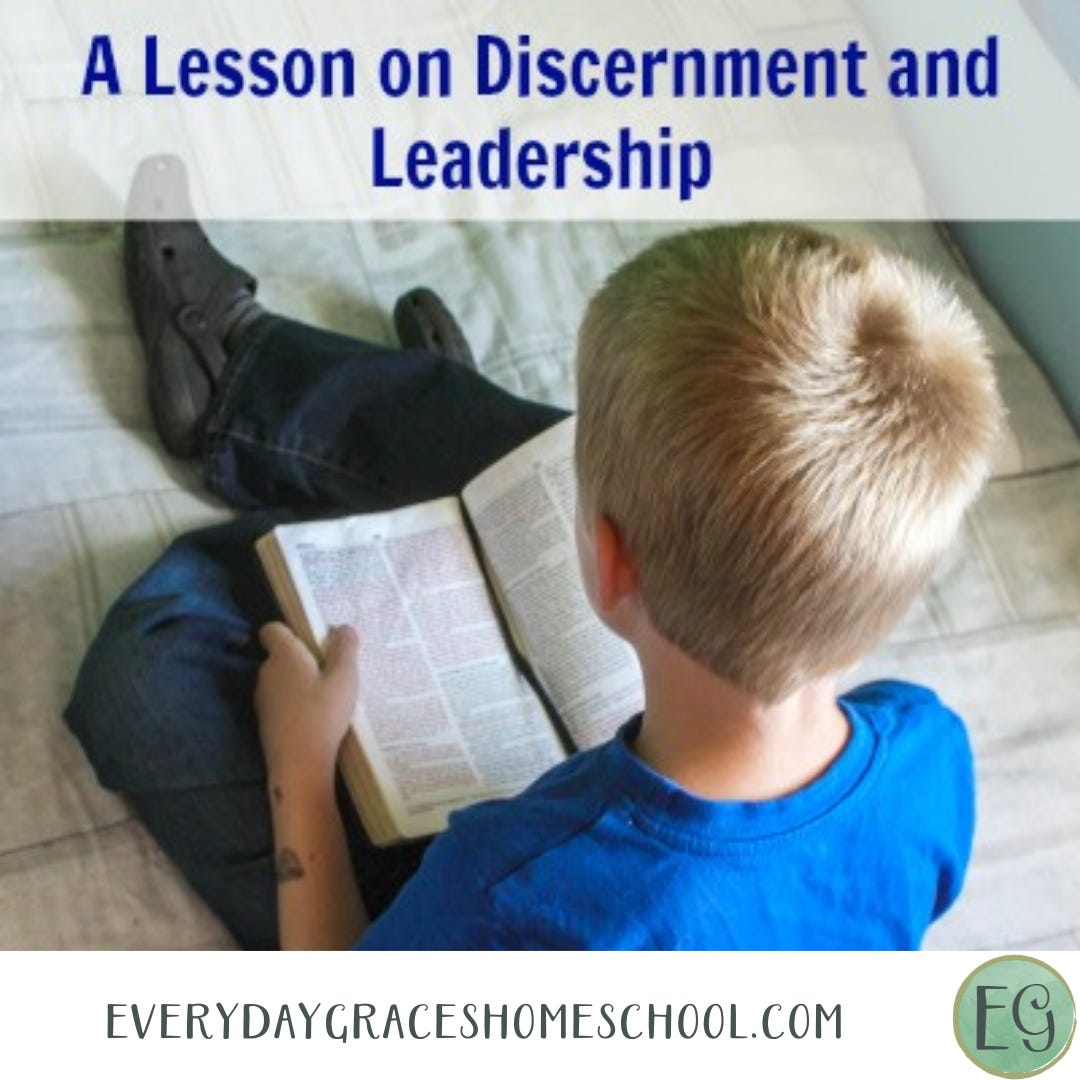 A Lesson on Biblical Leadership for Kids