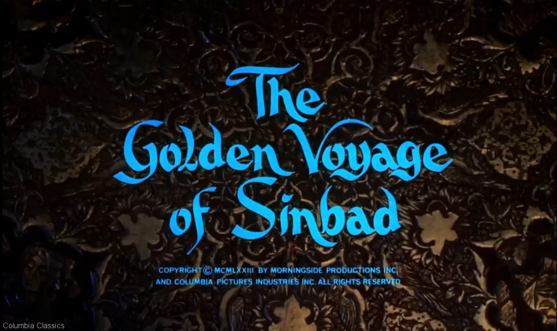 The golden voyage of Sinbad (1974) - by Alex S. Garcia