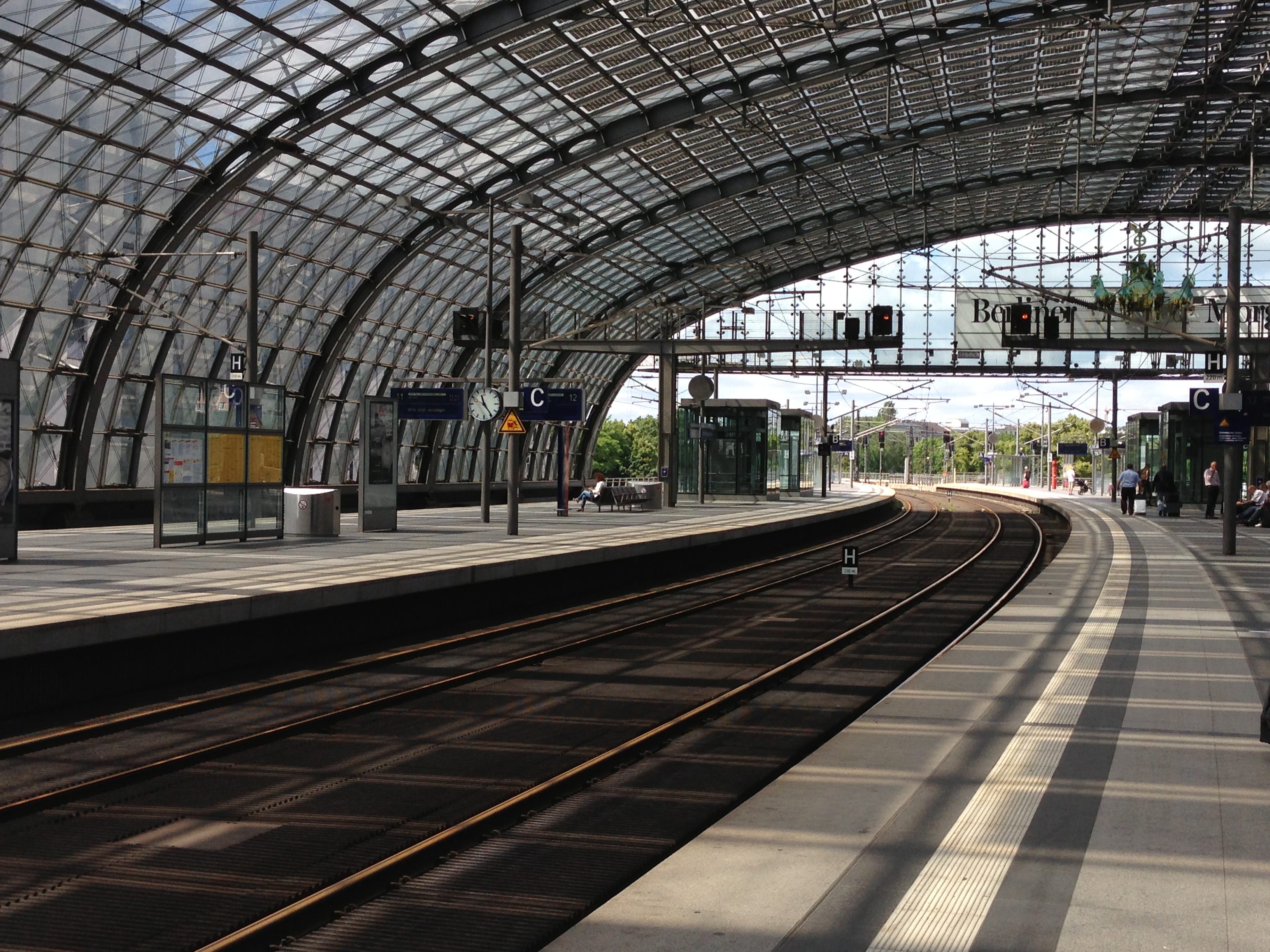 Train stations are liminal spaces and action is information.